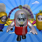 Fall Boys And Girls Running Multiplayer